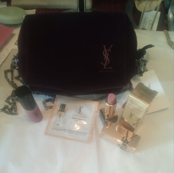 Yves Saint Laurent | Bags | Nwt Ysl Makeup Bundle | Poshmark